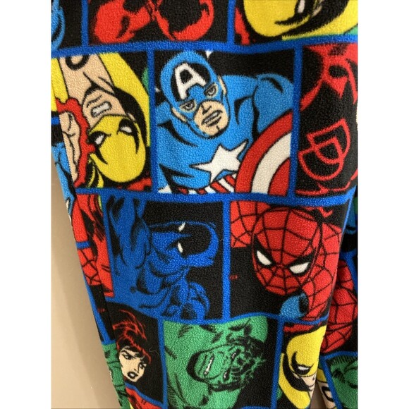 Marvel | Pants | Vintage Marvel Comic Fleece Sweatpants Size Large ...